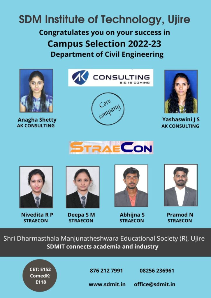 CAMPUS PLACEMENT 2023 – SDMIT