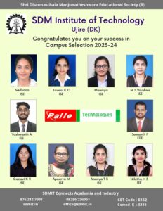 CAMPUS PLACEMENT 2024 – SDMIT