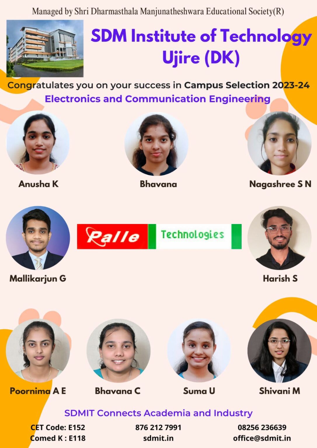 CAMPUS PLACEMENT 2024 – SDMIT