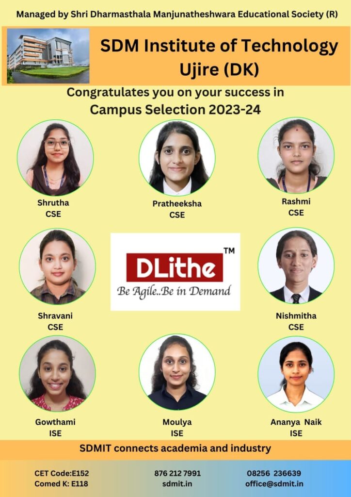 CAMPUS PLACEMENT 2024 – SDMIT