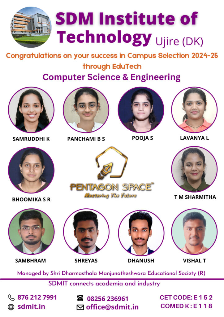 CAMPUS PLACEMENT 2025 – SDMIT