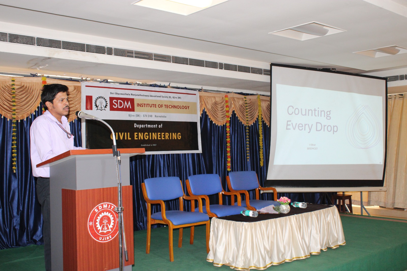 World Water Day Guest Lecture – March 18, 2026 – SDMIT